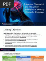 Walton Centre Headache Diary Template | PDF | Headache | Neurology