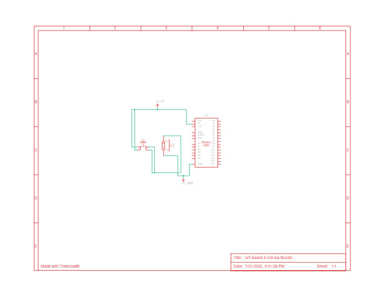 IoT lesson 6 Còi loa Buzzer | PDF IoT lesson 6 Còi loa Buzzer | PDF