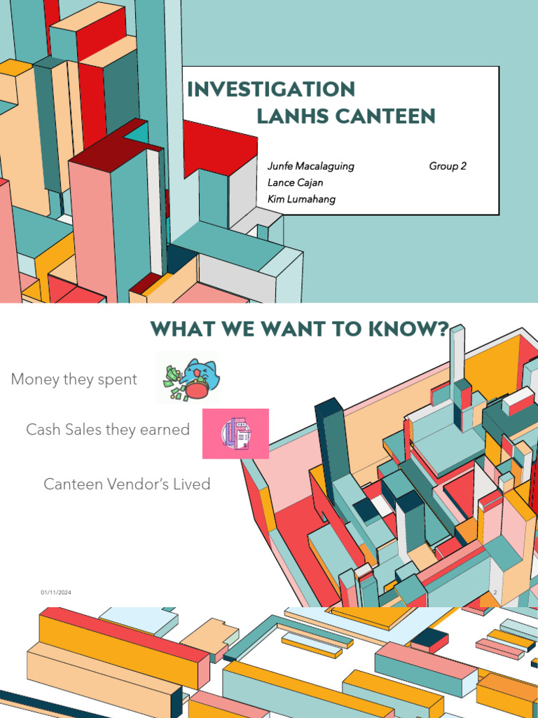 Investigation LANHS Canteen | PDF