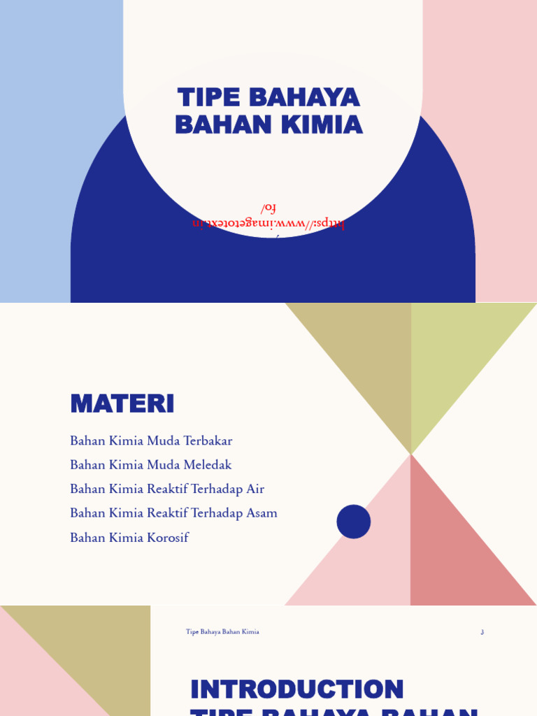 Tipe Bahaya Bahan Kimia 1111 | PDF