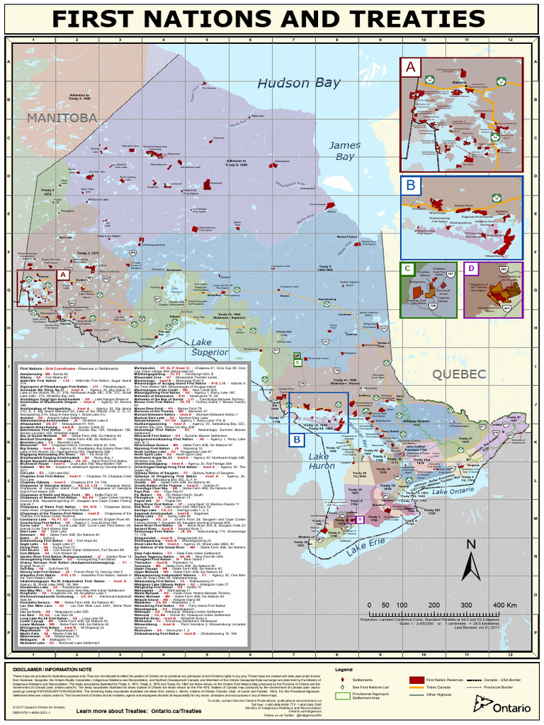 Ontario First Nations & Treaties | PDF