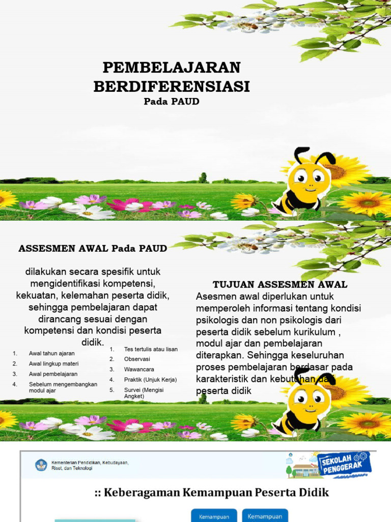 1a. BERDIFERENSIASI - DPSS - MickyRama2023 | PDF | Karier & Perkembangan | Sains & Matematika