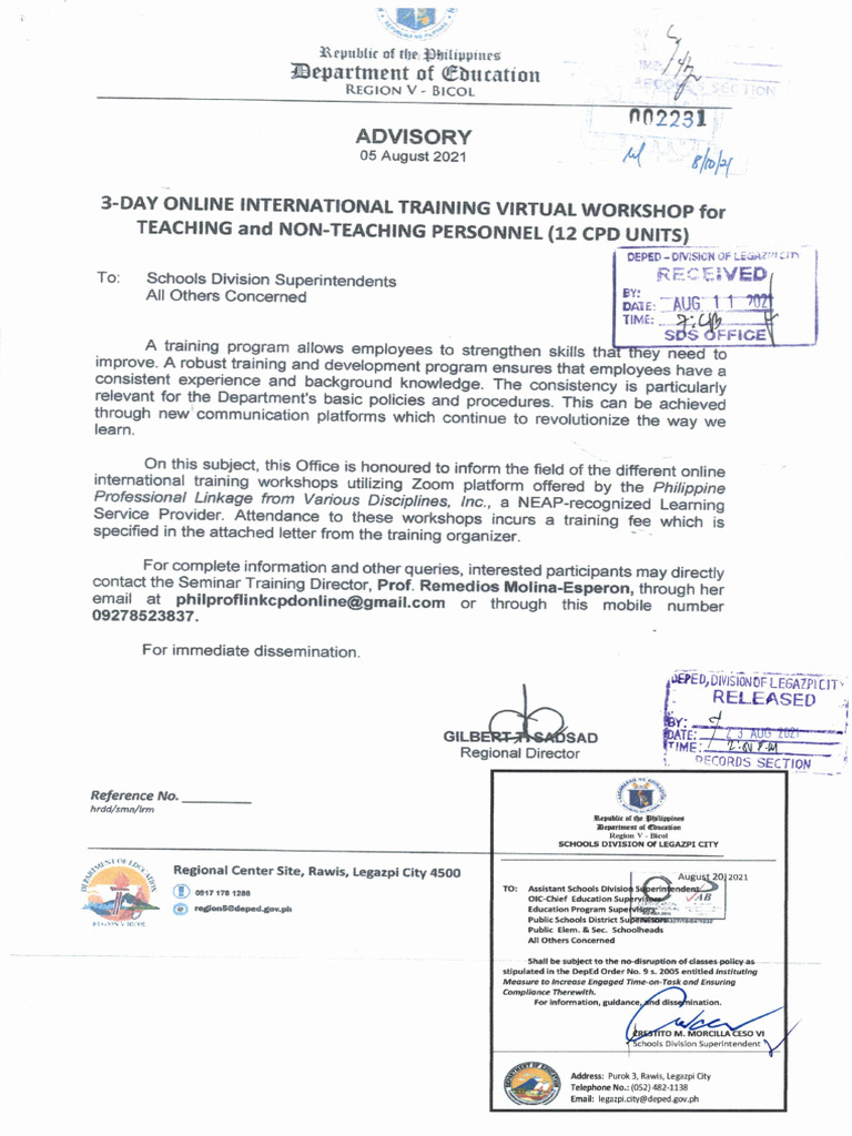 FYI 3 Day Online International Training Virtual Workshop For Teaching ...