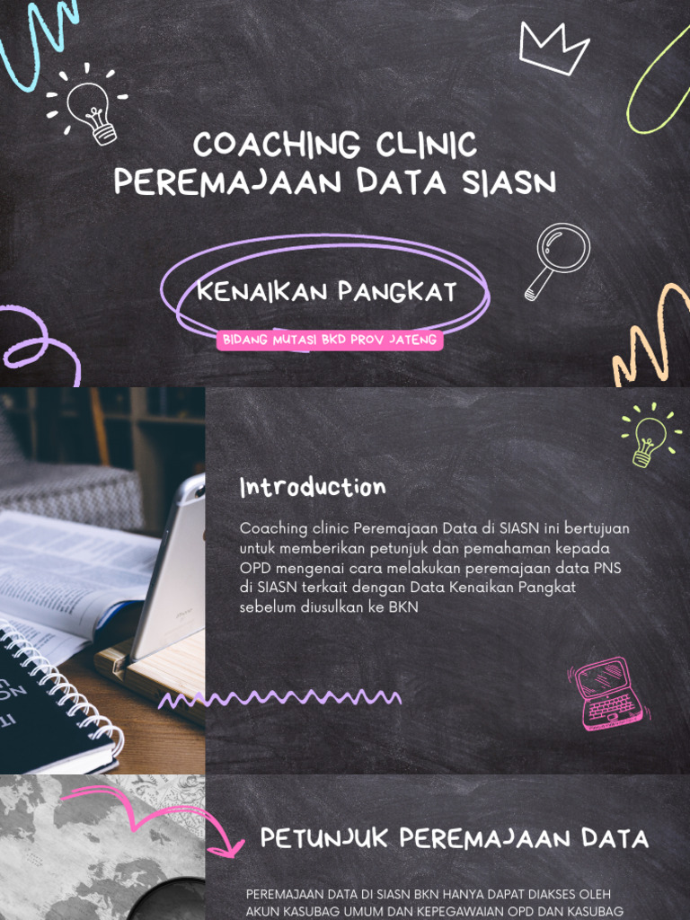 Peremajaan Data PNS di SIASN Jateng | PDF