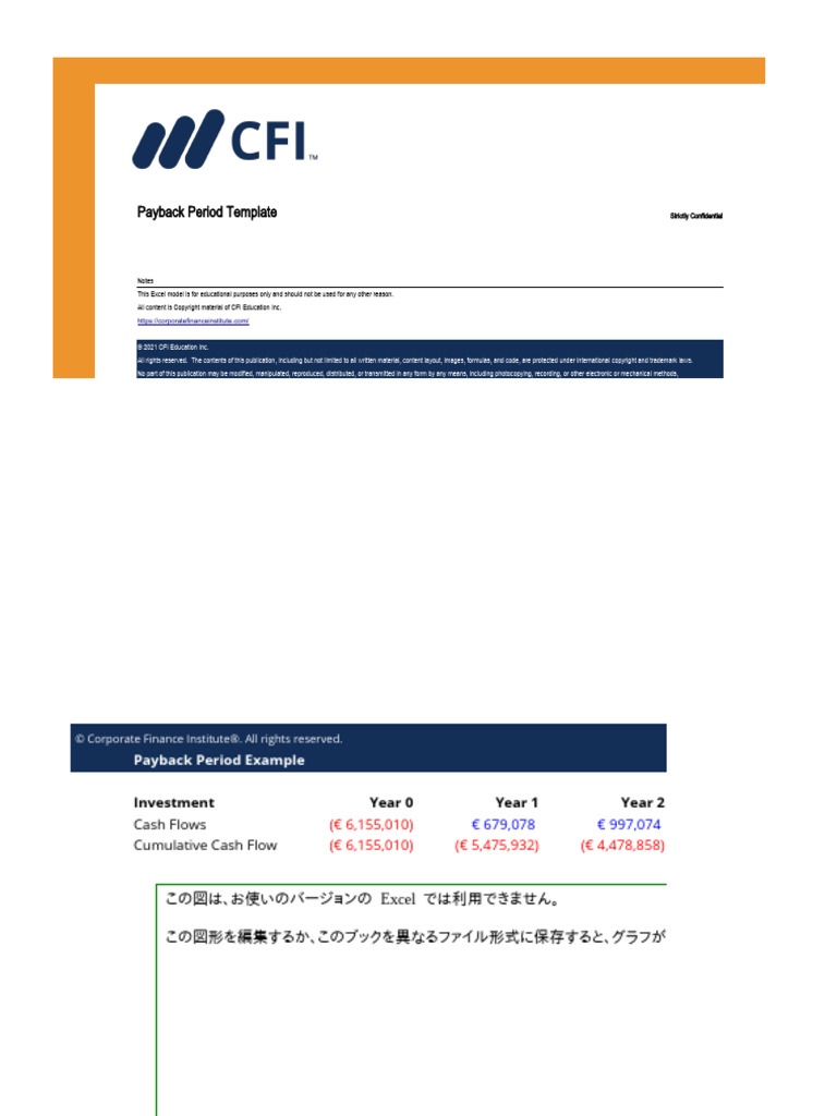 Payback Period Template | PDF
