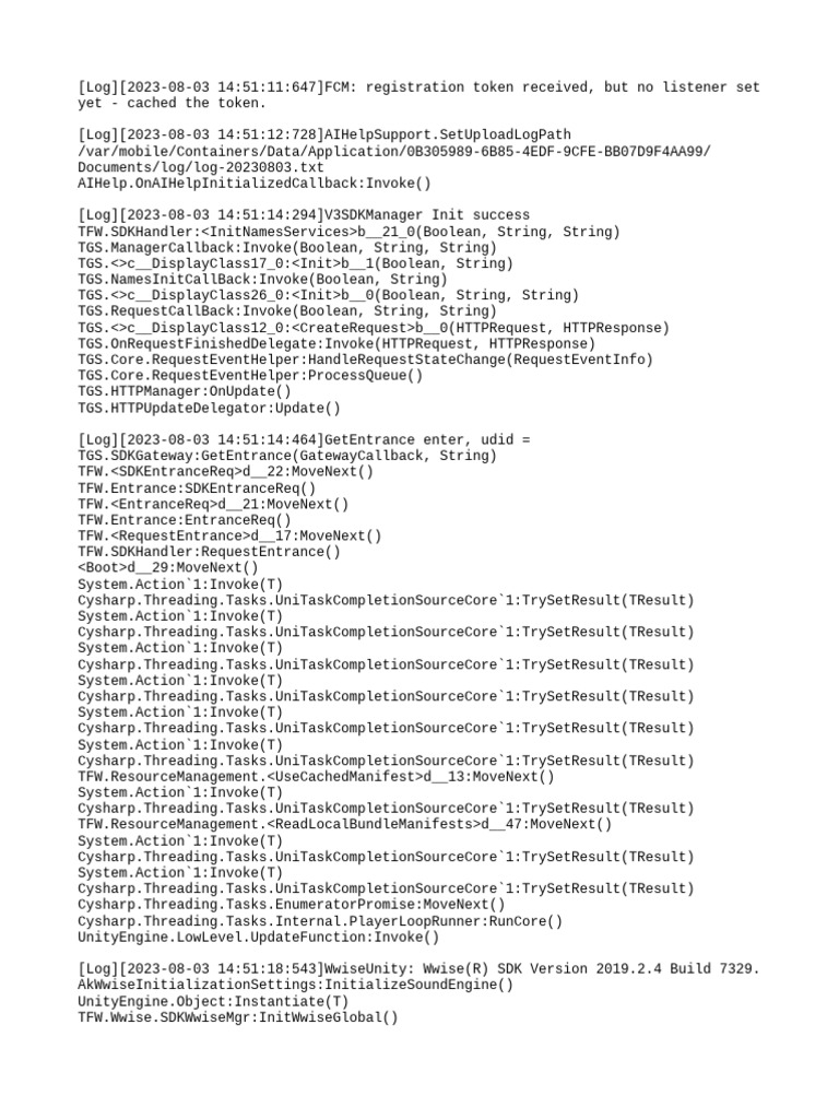 Log 20230803 | PDF | Integer (Computer Science) | Boolean Data Type