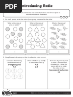 Real-World Ratio Problems Worksheet | PDF