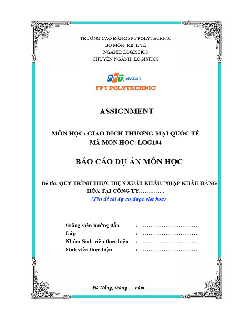 2024 - LOG104 - HD Assignment | PDF