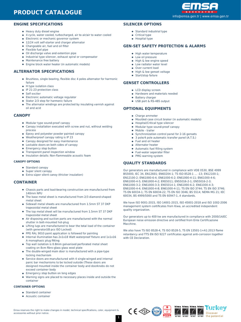 EMSA Catalogue | PDF | Mechanical Engineering | Machines