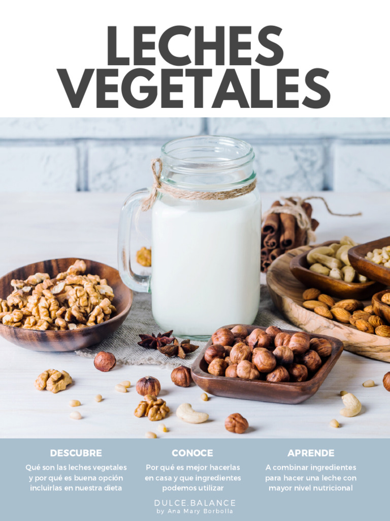 Leches Vegetales | PDF