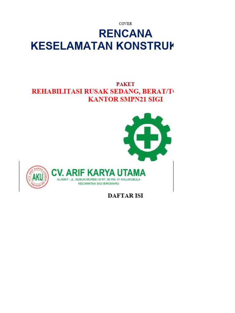 RKK Contoh | PDF