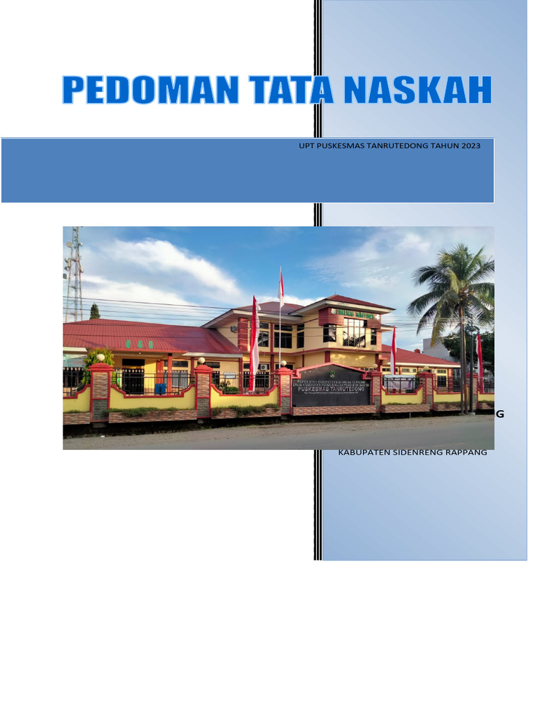 Sampul Tata Naskah | PDF