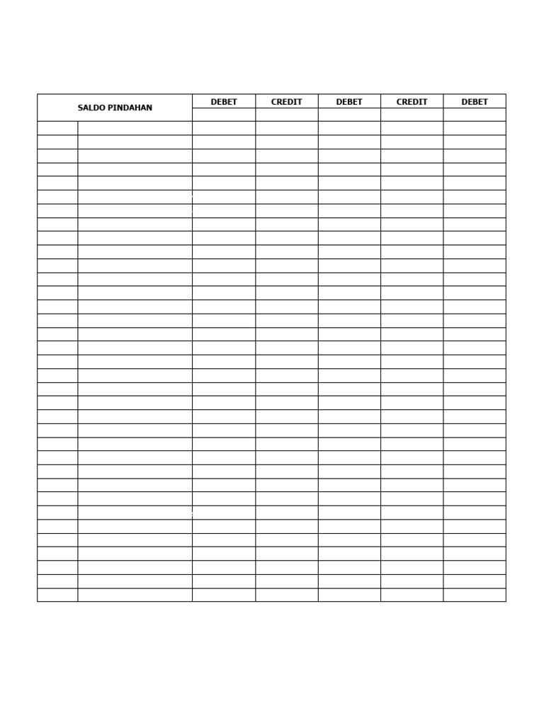 Format Neraca Lajur Excel | Download Free PDF | Expense | Depreciation