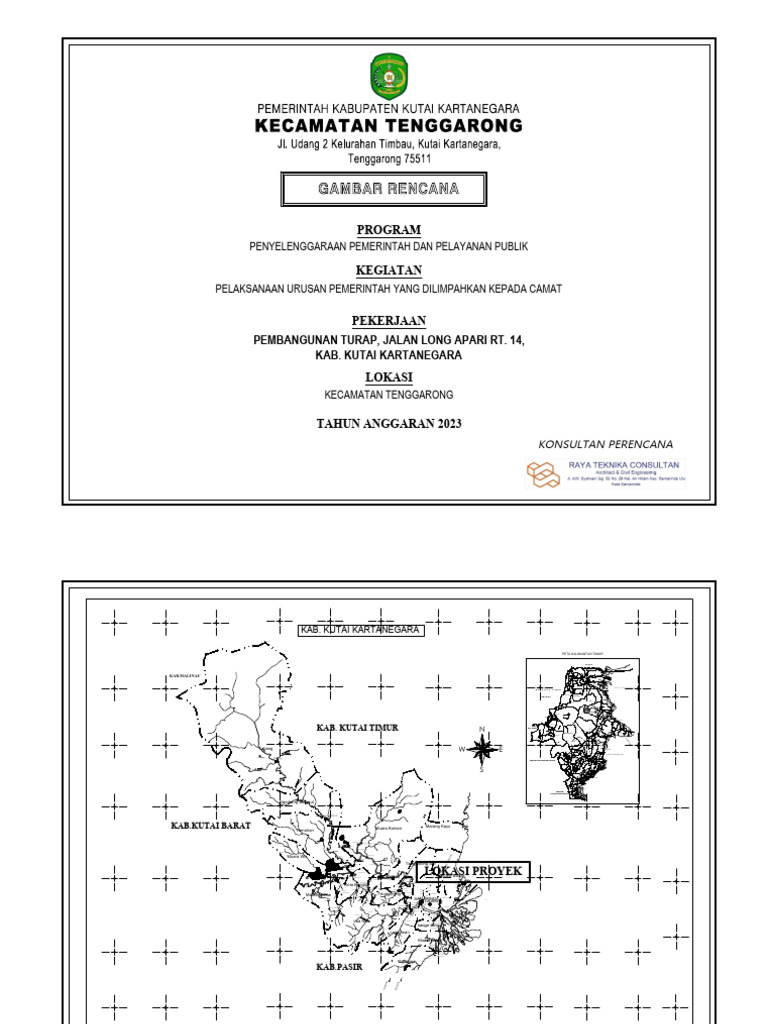 03.Gambar-Pembangunan Turap, Jalan Long Apari RT.14 | PDF