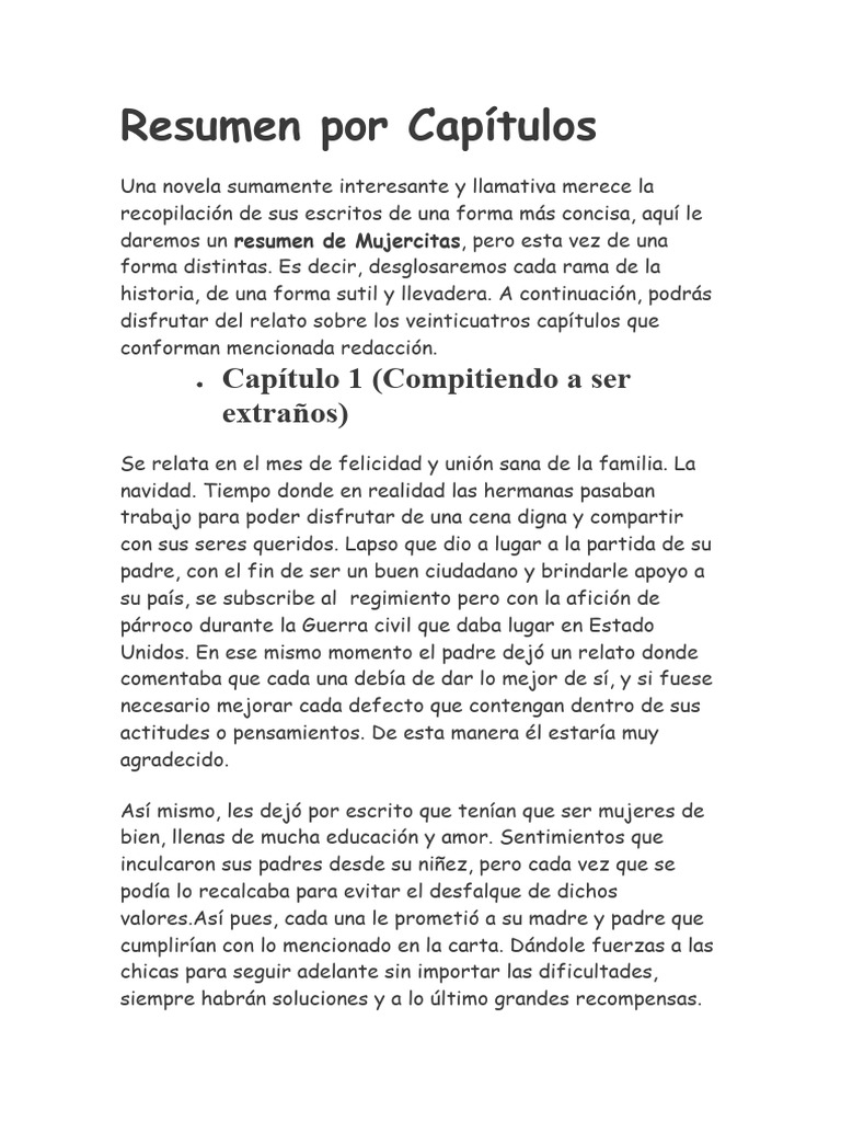 Resumen Por Capítulos | PDF