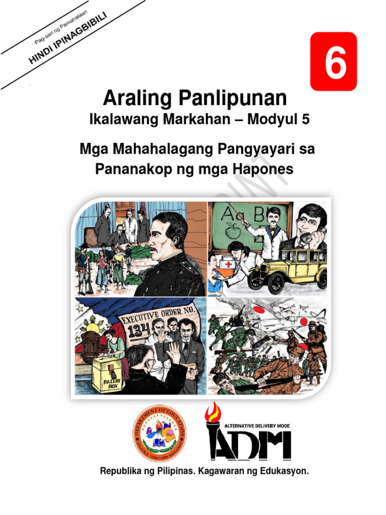 AP6 Q2 Mod5 MahalagangPangyayariSaPananakopNgMgaHapon v5 | PDF