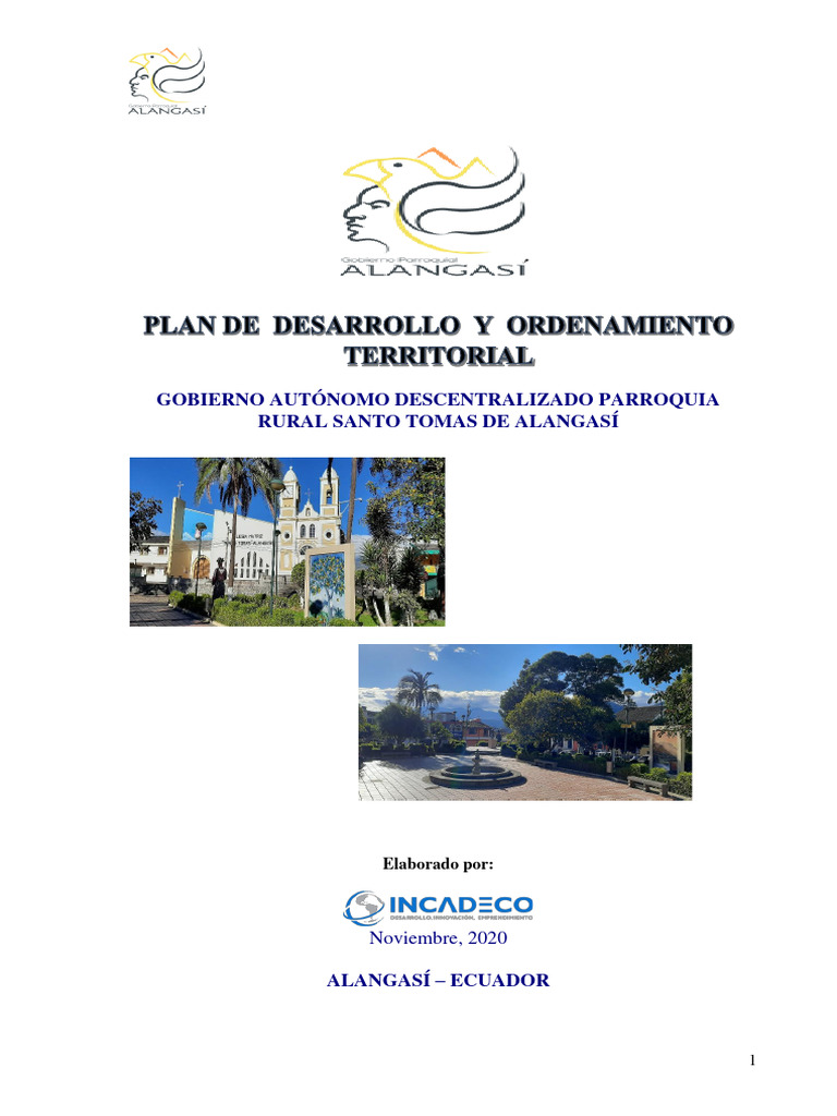 Actualización PDOT Alangasí 2019-2023 | PDF | Ecuador | Responsabilidad