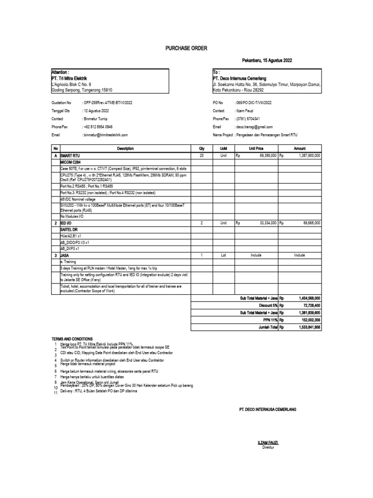 Draft Po | PDF | Manufactured Goods | Office Equipment