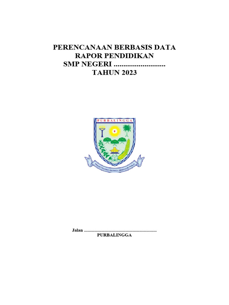 Perencanaan Berbasis Data SMP | PDF