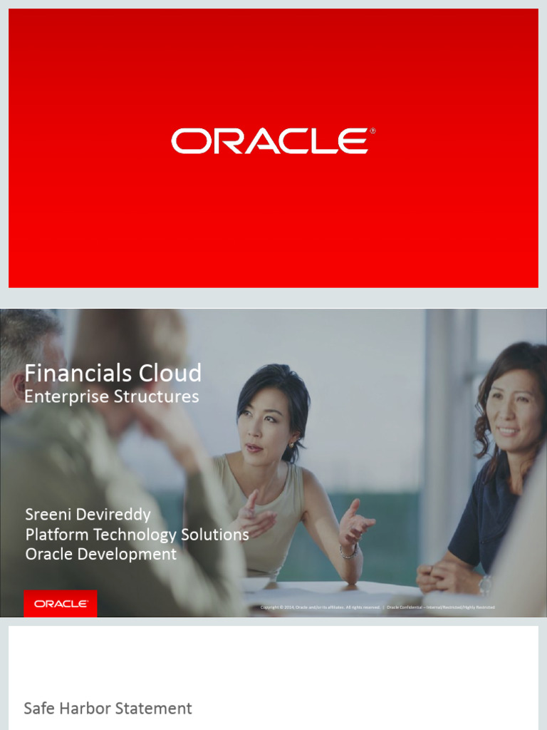 Enterprise Structures | PDF | Business | Oracle Corporation