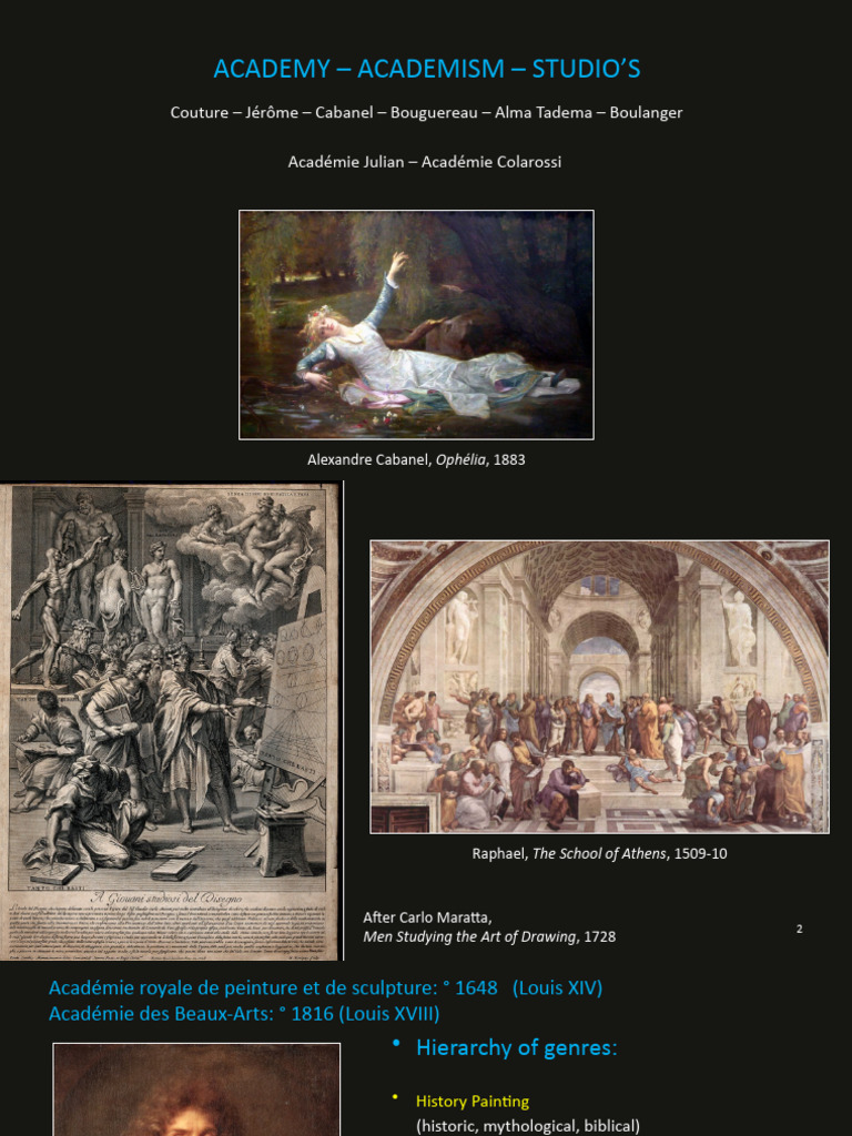 LECTURE 4 - AD - Academism - 14 - 10 - 2020 | PDF | Plastic Arts ...