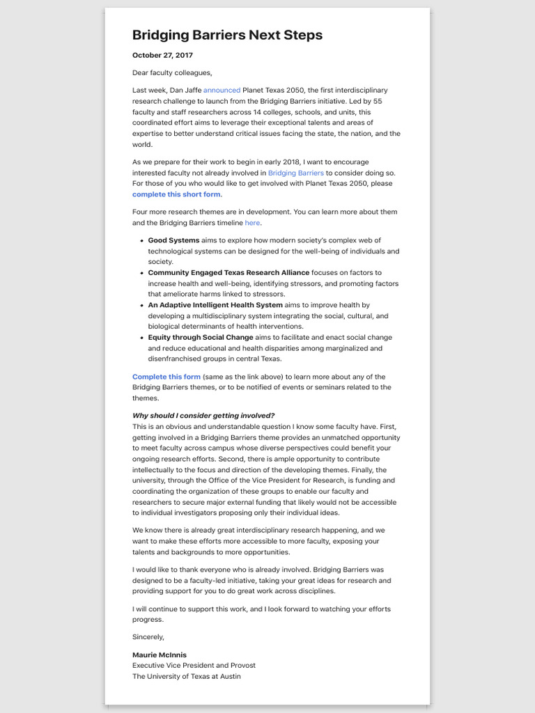 Bridging Barriers Next Steps: Complete This Short Form | PDF ...