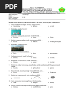 SOAL SAS 1 SENI RUPA KELAS 1 2023-2024 Fix | PDF