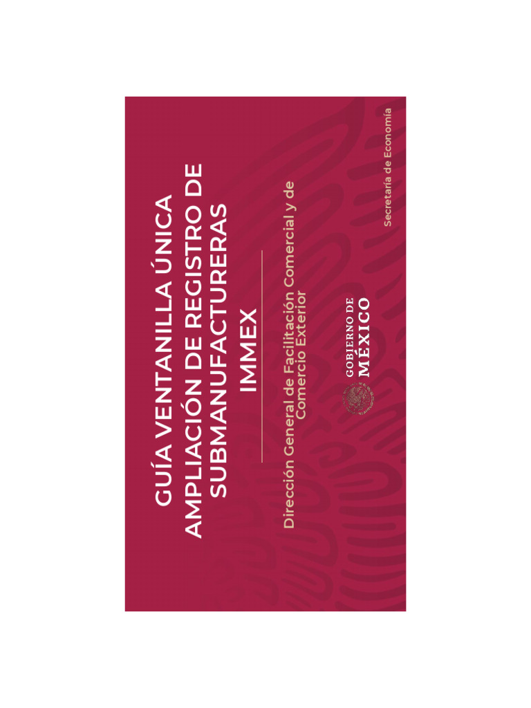 Ventanilla Unica | PDF