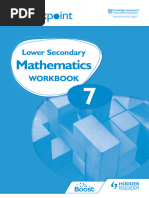 Cambridge Year 7 Math Learner Book Answers | PDF