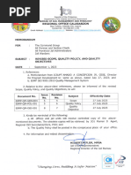 MC-111 MC On Organizational Structure of BJMP Jail Units | PDF