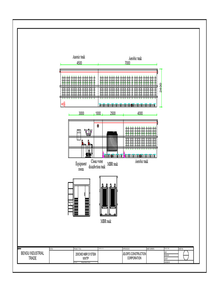 200CMD MBR System WWTP | PDF