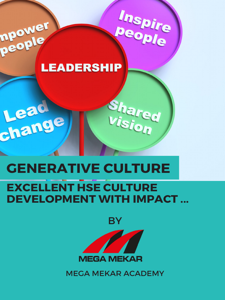 Generative Culture Pdb Ver 1 2023 | PDF | Empowerment