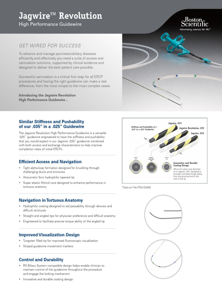 Jagwire-Revolution-Brochure | PDF | Medicine | Medical Specialties