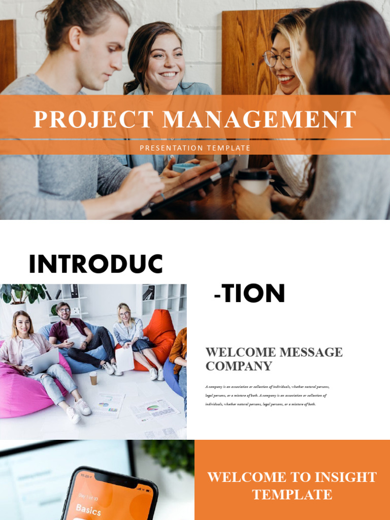 Project Management Presentation Template | PDF | Wellness