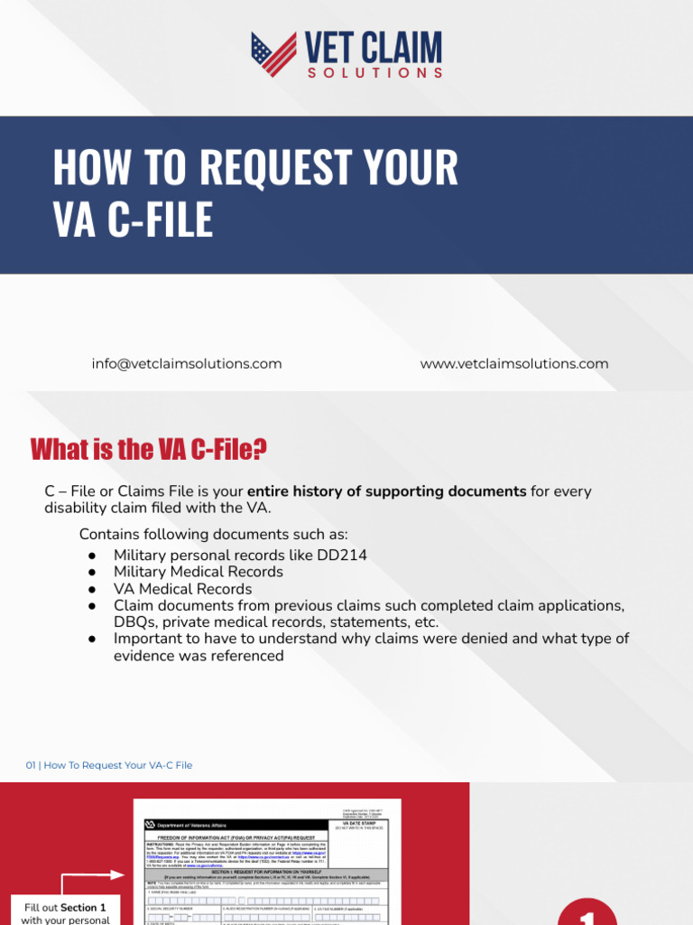 How To Request Your VA C-File | PDF How To Request Your VA C-File | PDF