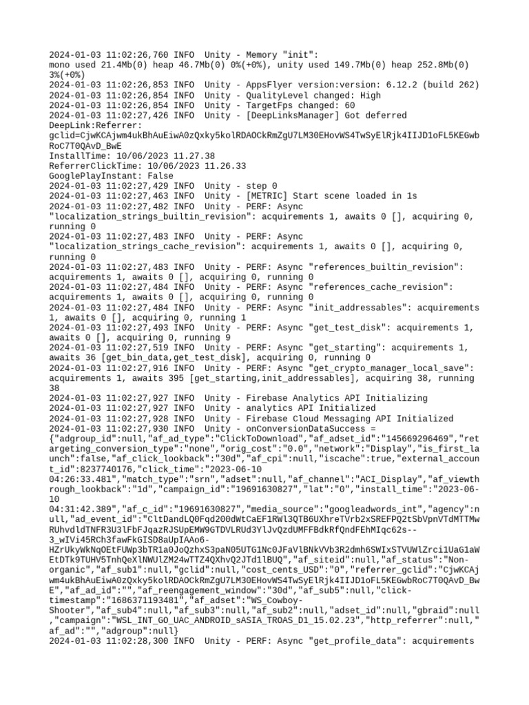 Output Log4net | PDF | Computing | Software Engineering