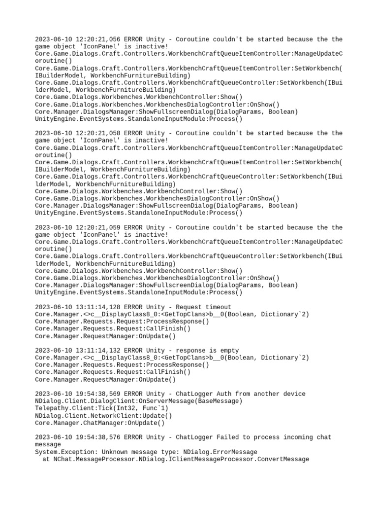 Output Log4net e | PDF