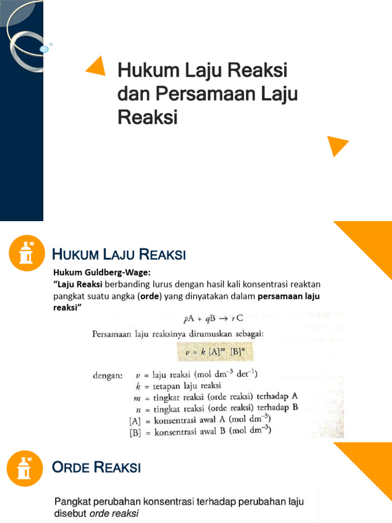 Laju Reaksi II | PDF