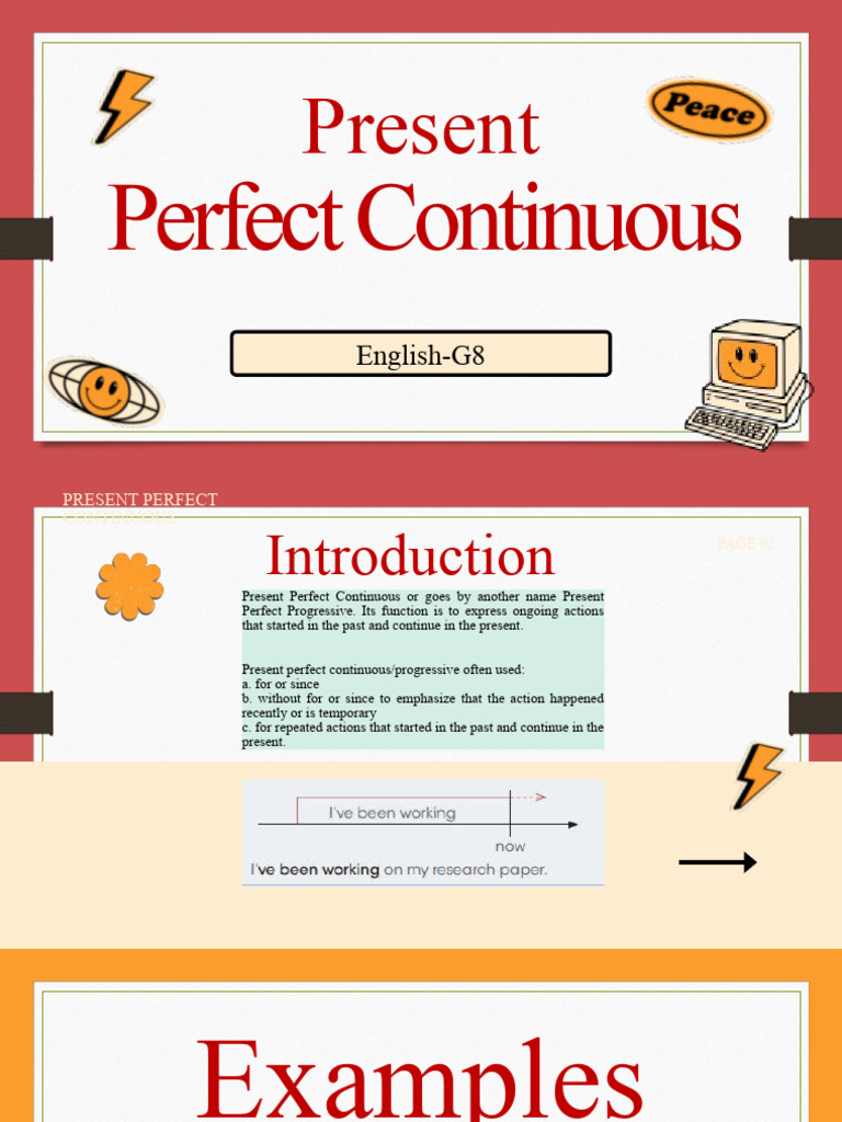 Present Perfect Continuous | PDF