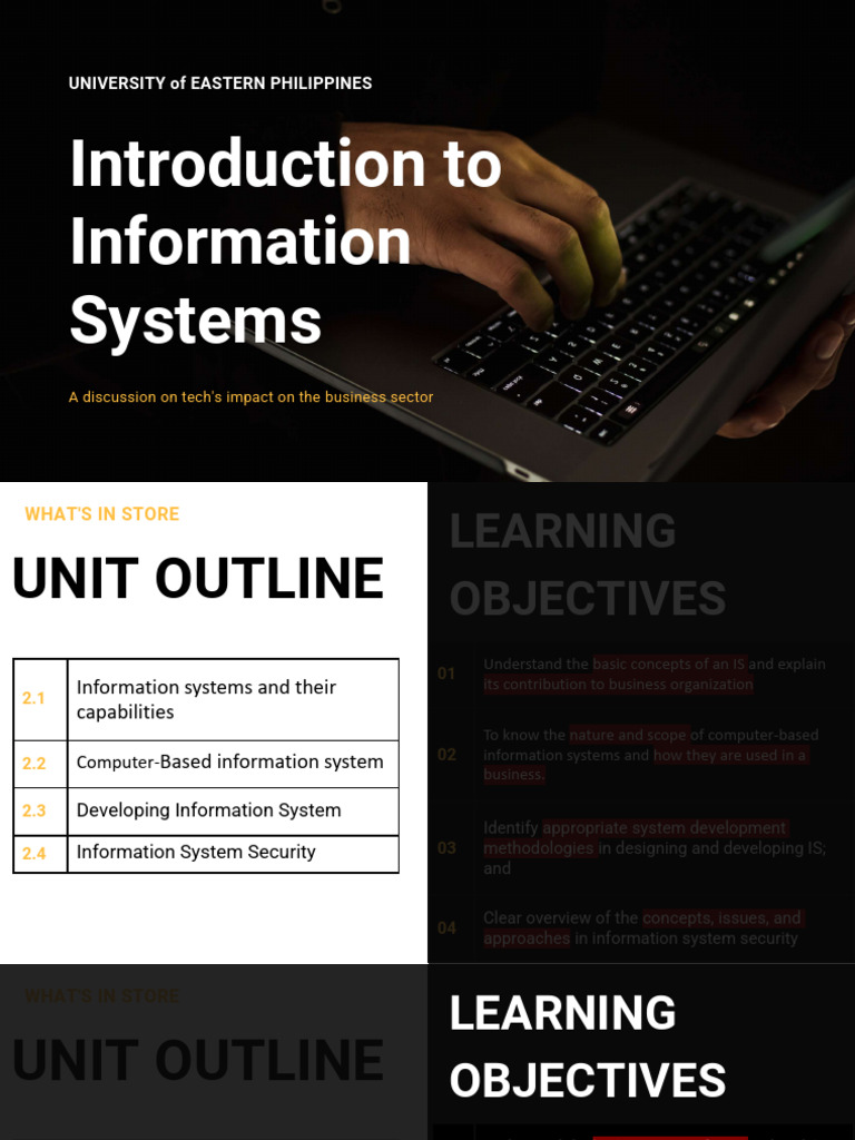 Introduction To Information Systems | PDF | Information System | Input/Output