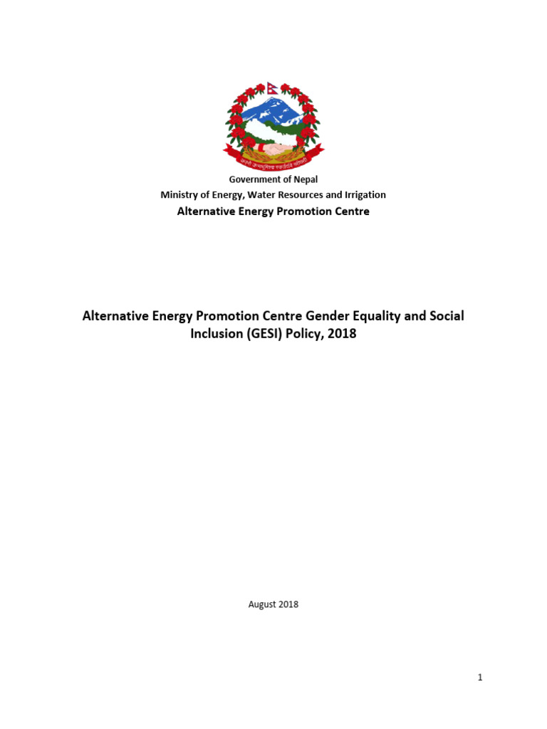 AEPC - Gender-Equality-And-Social-Inclusion-Gesi-Policy-2018-1655958553 ...