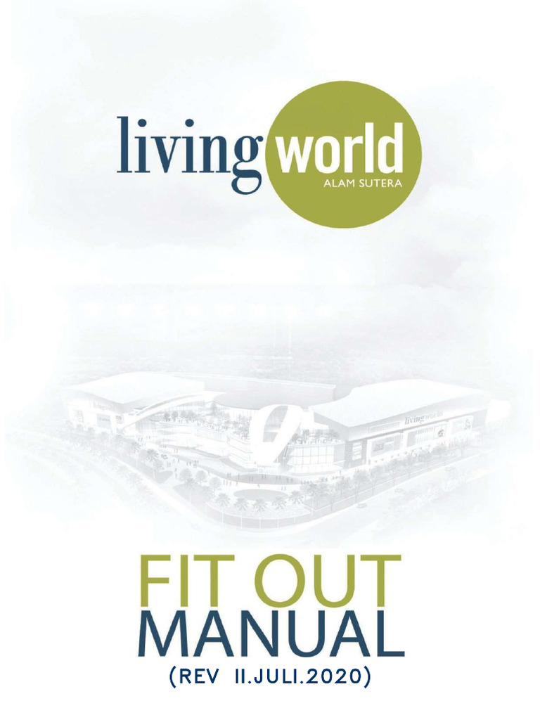 Panduan Fit Out Living World Alam Sutera | PDF