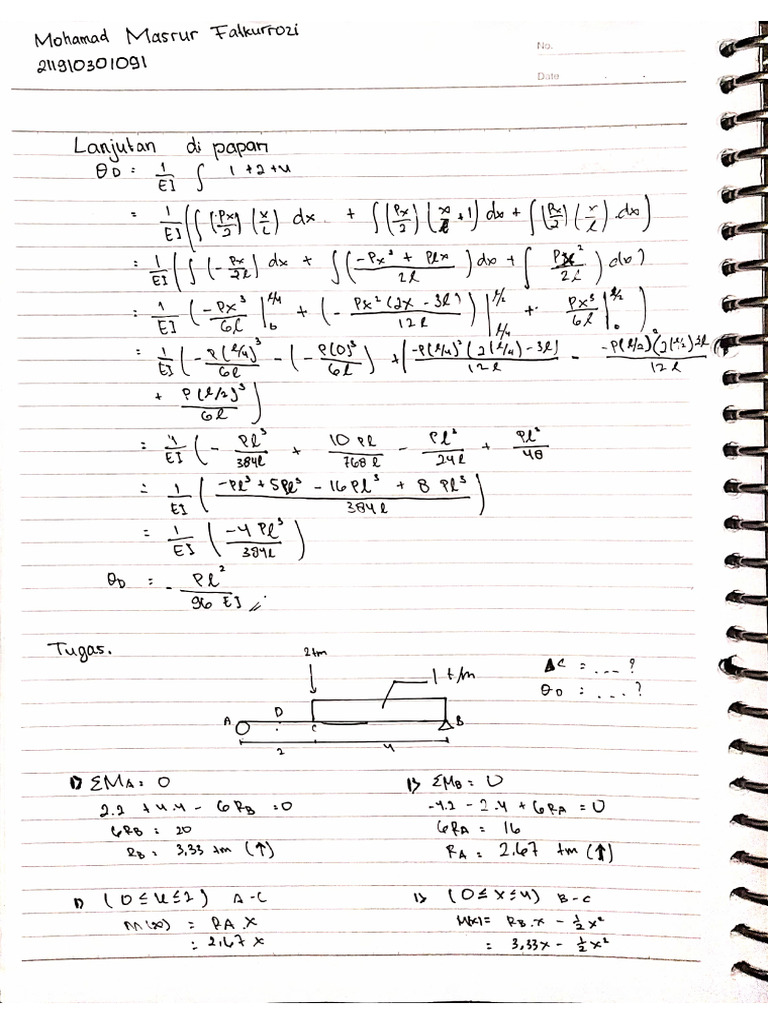 Tugas 2 Anstruk - Mohamad Masrur Fatkurrozi - 211910301091 | PDF
