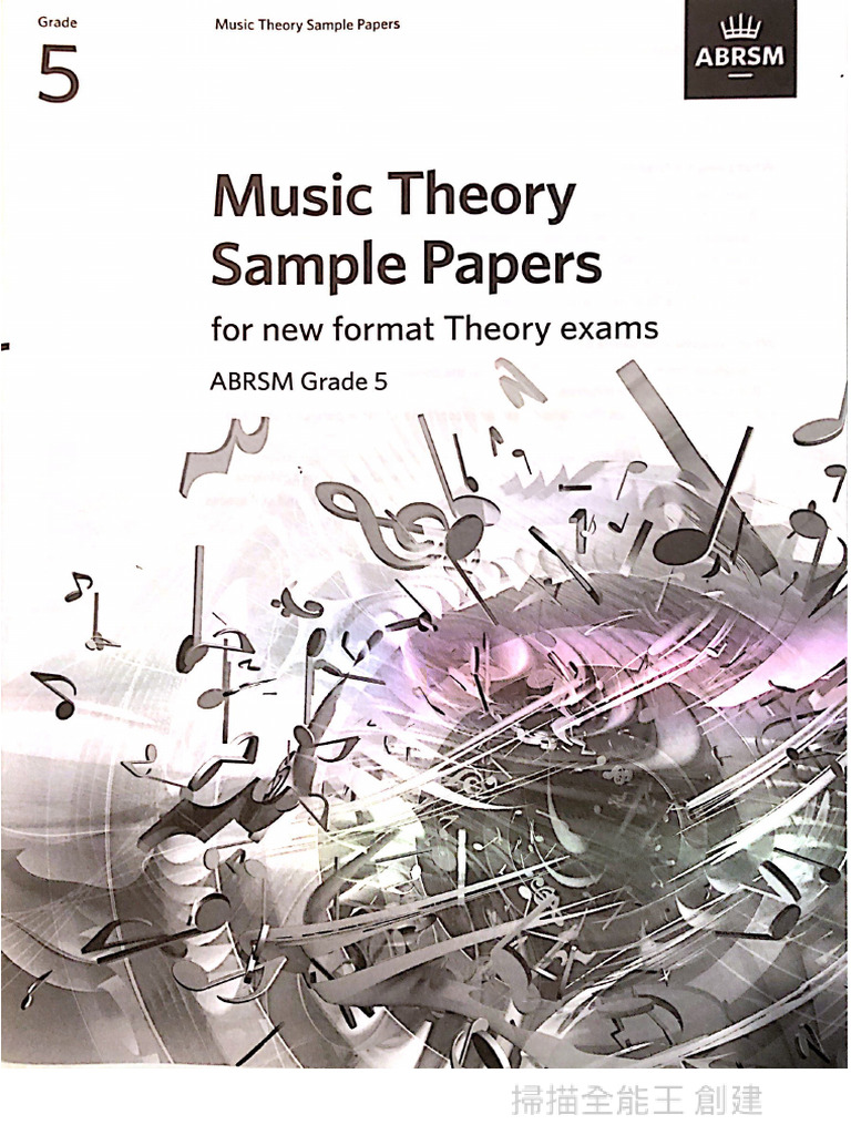 2020 Music Theory Sample Papers For New ABRSM | PDF
