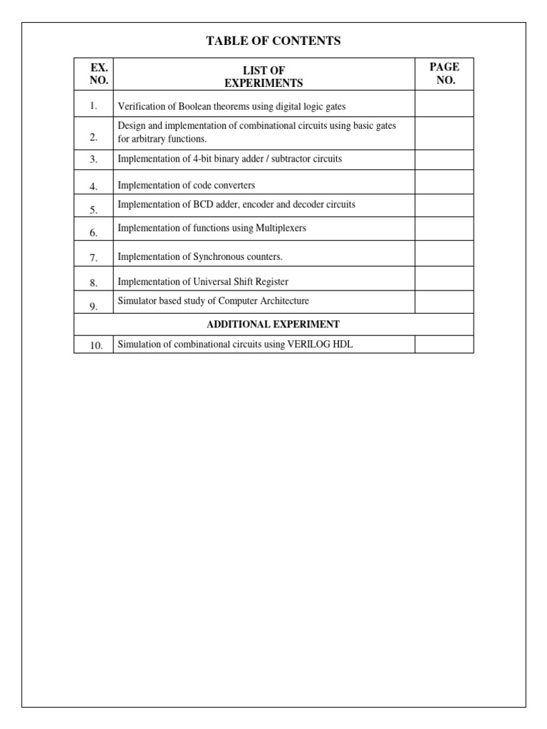 Dpco Lab Manua | PDF | Logic Gate | Binary Coded Decimal