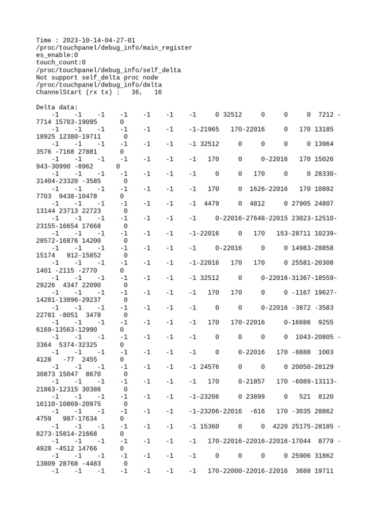 TP Debug Info | PDF | Technology & Engineering