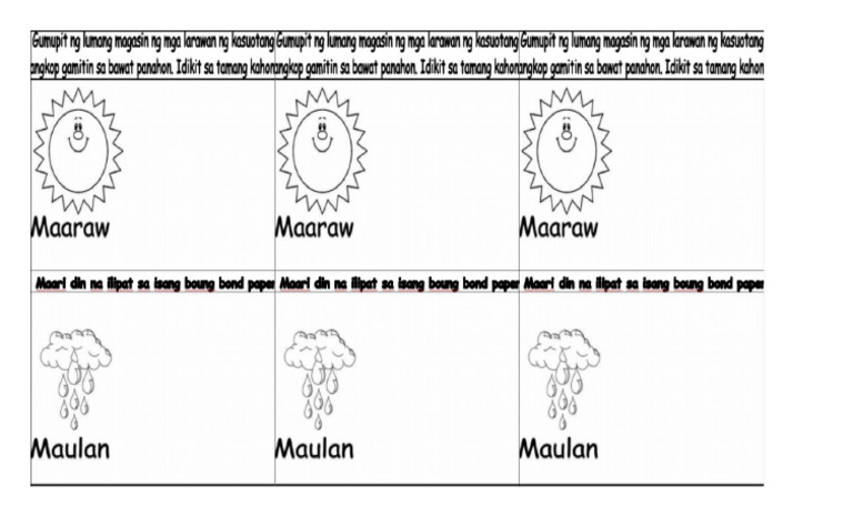 Week 16-Kasuotan Worksheet | PDF