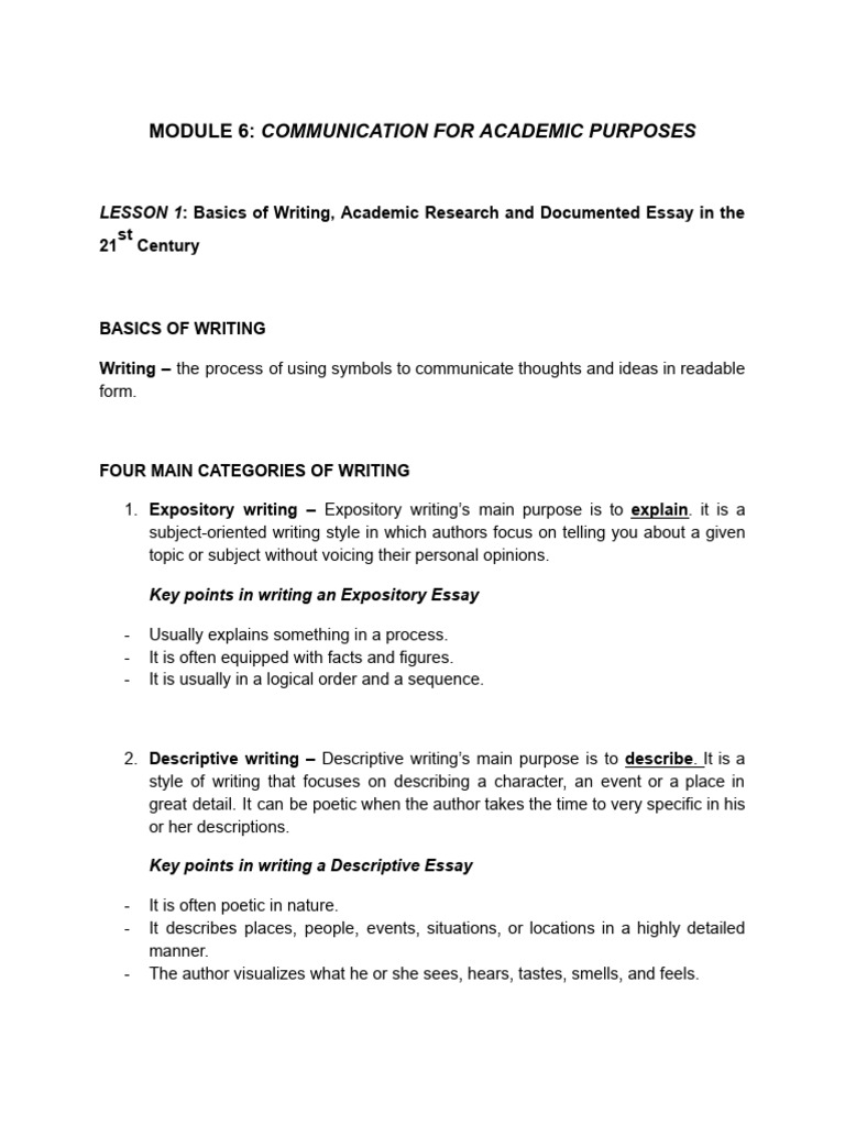 MODULE-6-2 | PDF | Essays | Critical Thinking