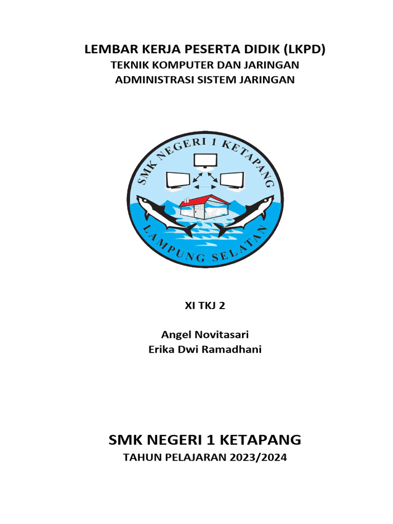 Konfigurasi Routing Statis-Angel Dan Erika-XI TKJ 2 | PDF