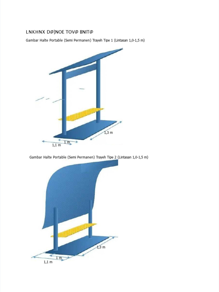 PDF Desain Halte | PDF